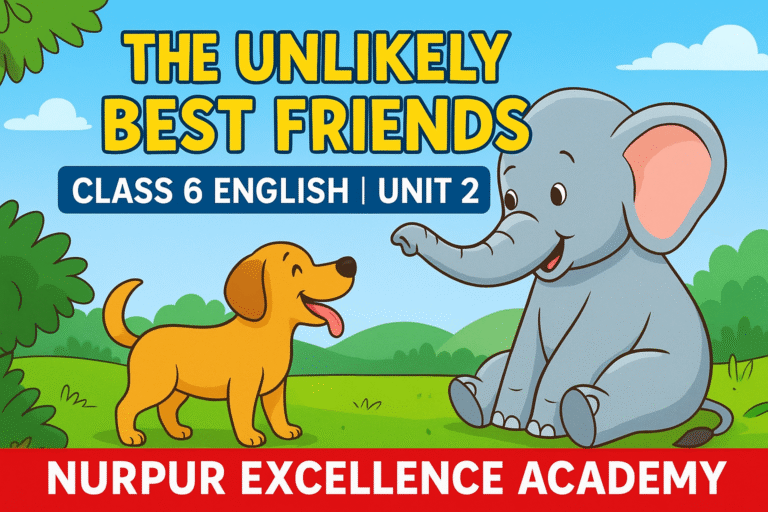 NCERT Solutions for Class 6 English (Poorvi) Unit 2 (Friendship) – The ...